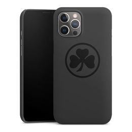 DeinDesign iPhone 12 Pro Max Handy Premium Case Smartphone Handyh&uuml;lle Schutzh&uuml;lle matt Official Licensed Product Spvgg Greuther F&uuml;rth Clover Premium Case
