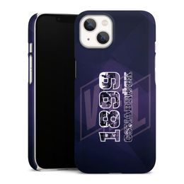 DeinDesign iPhone 13 Handy Premium Case Smartphone Handyh&uuml;lle Schutzh&uuml;lle matt Vfl Osnabr&uuml;ck Sports Official Licensed Product Premium Case