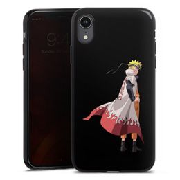 DeinDesign iPhone Xr Handy Silikon H&uuml;lle Case schwarz Handyh&uuml;lle Sensei Naruto Shippuden Hokage
