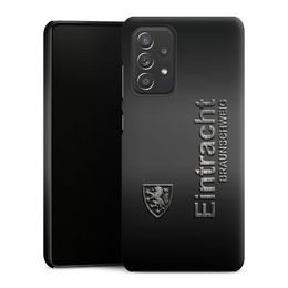DeinDesign Galaxy A52s 5G Handy Premium Case Smartphone Handyh&uuml;lle Schutzh&uuml;lle matt Official Licensed Product Eintracht Braunschweig Logo Premium Case