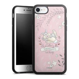 DeinDesign iPhone SE (2020) Handy Gallery Case Handyh&uuml;lle 9H Geh&auml;rtetes Glas R&uuml;ckseite H&uuml;lle Bambi Official Licensed Product Thumper Gallery Case