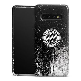 DeinDesign Galaxy S10 Handy Premium Case Smartphone Handyh&uuml;lle Schutzh&uuml;lle gl&auml;nzend Official Licensed Product Fcb Fc Bayern M&uuml;nchen Premium Case