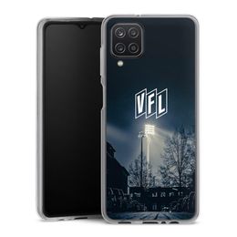 DeinDesign Galaxy A12 Handy Silikon H&uuml;lle Case transparent Handyh&uuml;lle Official Licensed Product Soccer Vfl Osnabr&uuml;ck Silikon Case