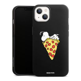 DeinDesign iPhone 13 Handy PLA Handyh&uuml;lle Handyh&uuml;lle aus nachwachsenden Rohstoffen Organic Case Peanuts Pizza Snoopy Organic Case