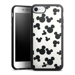 DeinDesign iPhone SE (2020) Handy Gallery Case Handyh&uuml;lle 9H Geh&auml;rtetes Glas R&uuml;ckseite H&uuml;lle Mickey Mouse Official Licensed Product Disney Gallery Case