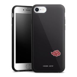 DeinDesign iPhone SE (2020) Handy Gallery Case Handyh&uuml;lle 9H Geh&auml;rtetes Glas R&uuml;ckseite H&uuml;lle Akatsuki Official Licensed Product Naruto Shippuden Gallery Case