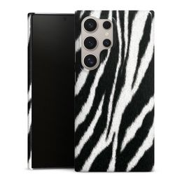 DeinDesign Galaxy S24 Ultra Handy Premium Case Smartphone Handyh&uuml;lle Schutzh&uuml;lle gl&auml;nzend Fur Muster Zebra Premium Case
