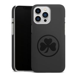 DeinDesign iPhone 13 Pro Handy Premium Case Smartphone Handyh&uuml;lle Schutzh&uuml;lle matt Official Licensed Product Spvgg Greuther F&uuml;rth Clover Premium Case