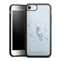 DeinDesign iPhone SE (2020) Handy Gallery Case Handyh&uuml;lle 9H Geh&auml;rtetes Glas R&uuml;ckseite H&uuml;lle Winnie The Pooh Eeyore Official Licensed Product Disney Gallery Case