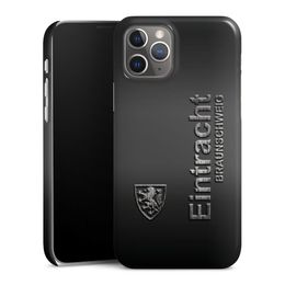 DeinDesign iPhone 12 Pro Handy Premium Case Smartphone Handyh&uuml;lle Schutzh&uuml;lle gl&auml;nzend Logo Eintracht Braunschweig Official Licensed Product Premium Case
