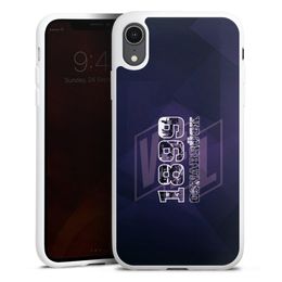 DeinDesign iPhone Xr Handy Silikon H&uuml;lle Case wei&szlig; Handyh&uuml;lle Vfl Osnabr&uuml;ck Sports Official Licensed Product Silikon Case