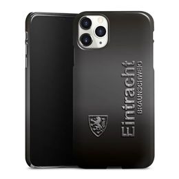 DeinDesign iPhone 11 Pro Max Handy Premium Case Smartphone Handyh&uuml;lle Schutzh&uuml;lle gl&auml;nzend Logo Eintracht Braunschweig Official Licensed Product Premium Case
