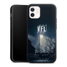 DeinDesign iPhone 12 mini Handy Premium Silikon H&uuml;lle Handyh&uuml;lle schwarz Case Soccer Vfl Osnabr&uuml;ck Official Licensed Product Silikon Premium Case