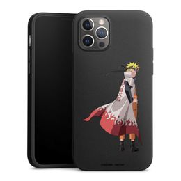 DeinDesign iPhone 12 Pro Handy Premium Silikon H&uuml;lle Handyh&uuml;lle schwarz Case Sensei Naruto Shippuden Hokage Silikon Premium Case
