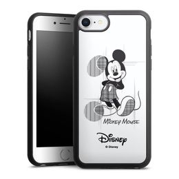DeinDesign iPhone SE (2020) Handy Gallery Case Handyh&uuml;lle 9H Geh&auml;rtetes Glas R&uuml;ckseite H&uuml;lle Official Licensed Product Disney Mickey Mouse Gallery Case