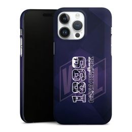 DeinDesign iPhone 14 Pro Max Handy Premium Case Smartphone Handyh&uuml;lle Schutzh&uuml;lle matt Vfl Osnabr&uuml;ck Sports Official Licensed Product Premium Case