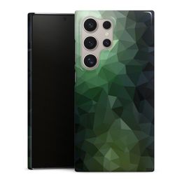 DeinDesign Galaxy S24 Ultra Handy Premium Case Smartphone Handyh&uuml;lle Schutzh&uuml;lle gl&auml;nzend Tarnmuster Geometric Mosaic Premium Case