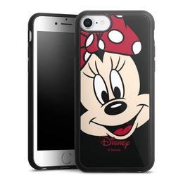 DeinDesign iPhone SE (2020) Handy Gallery Case Handyh&uuml;lle 9H Geh&auml;rtetes Glas R&uuml;ckseite H&uuml;lle Minnie Mouse Official Licensed Product Disney Gallery Case