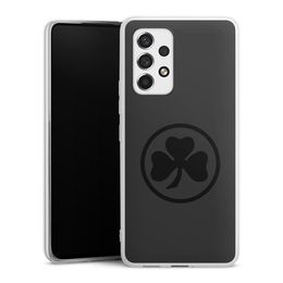 DeinDesign Galaxy A53 5G Handy Silikon H&uuml;lle Case transparent Handyh&uuml;lle Official Licensed Product Clover Spvgg Greuther F&uuml;rth Silikon Case