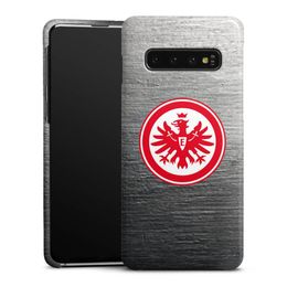DeinDesign Galaxy S10 Handy Premium Case Smartphone Handyh&uuml;lle Schutzh&uuml;lle gl&auml;nzend Eintracht Frankfurt Sge Logo Premium Case