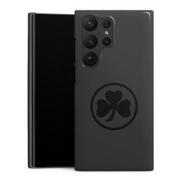 DeinDesign Galaxy S23 Ultra Handy Premium Case Smartphone Handyh&uuml;lle Schutzh&uuml;lle gl&auml;nzend Official Licensed Product Spvgg Greuther F&uuml;rth Clover Premium Case