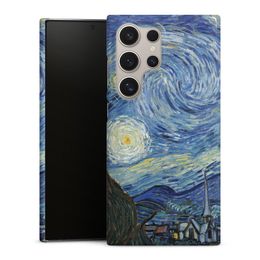 DeinDesign Galaxy S24 Ultra Handy Premium Case Smartphone Handyh&uuml;lle Schutzh&uuml;lle gl&auml;nzend The Starry Night Kunst Premium Case