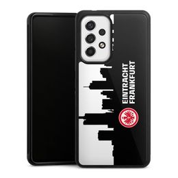 DeinDesign Galaxy A53 5G Handy Gallery Case Handyh&uuml;lle 9H Geh&auml;rtetes Glas R&uuml;ckseite H&uuml;lle Eintracht Frankfurt Official Licensed Product Sge Gallery Case