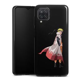 DeinDesign Galaxy A12 Handy Silikon H&uuml;lle Case schwarz Handyh&uuml;lle Naruto Shippuden Sensei Hokage