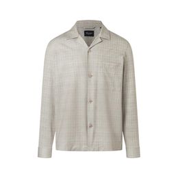 Maerz Muenchen Herren Langarmhemd "Maerz Muenchen 680301 Langarmhemd Herren Bekleidung"beige, Gr. 52, 65% Polyester, 30% Baumwolle, 5% Elasthan,