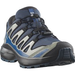Salomon Kinder Outdoorschuh "XA PRO WP J", Gr. 32spellbound, bluing, wrought iron, Synthetik, Textil, Schuhe, wasserdicht