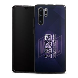 DeinDesign Huawei P30 Pro Handy Silikon H&uuml;lle Case schwarz Handyh&uuml;lle Vfl Osnabr&uuml;ck Sports Official Licensed Product