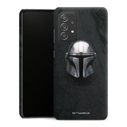 DeinDesign Galaxy A52s 5G Handy Premium Case Smartphone Handyh&uuml;lle Schutzh&uuml;lle matt Star Wars The Mandalorian Official Licensed Product Premium Case