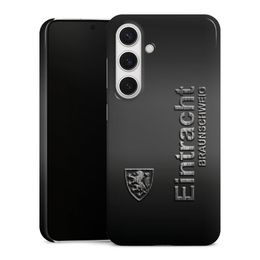 DeinDesign Galaxy S24 Handy Premium Case Smartphone Handyh&uuml;lle Schutzh&uuml;lle gl&auml;nzend Logo Eintracht Braunschweig Official Licensed Product Premium Case