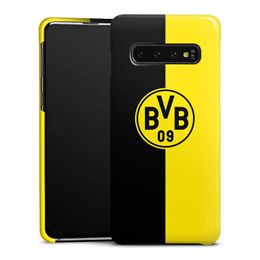 DeinDesign Galaxy S10 Handy Premium Case Smartphone Handyh&uuml;lle Schutzh&uuml;lle gl&auml;nzend Borussia Dortmund Bvb Coat Of Arms Premium Case