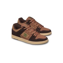 DC Shoes Herren Schn&uuml;rschuh "Manteca", Gr. 9,5braun, grau, Obermaterial: Leder (Kuh) / Futter: Textil / Au&szlig;ensohle: Gummi., Schuhe