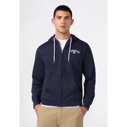Champion Herren Kapuzensweatjacke "SPORTWEAR ZIP-UP HOODIE Standard Fit", blau, Gr. XXL, Obermaterial: 55% Baumwolle, 45% Polyester, Sweatjacken, mit