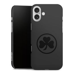 DeinDesign iPhone 16 Plus Handy Premium Case Smartphone Handyh&uuml;lle Schutzh&uuml;lle matt Official Licensed Product Spvgg Greuther F&uuml;rth Clover Premium Case