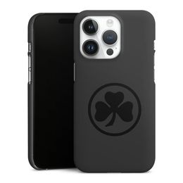 DeinDesign iPhone 14 Pro Handy Premium Case Smartphone Handyh&uuml;lle Schutzh&uuml;lle matt Official Licensed Product Spvgg Greuther F&uuml;rth Clover Premium Case