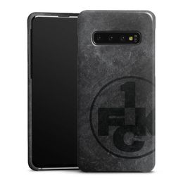DeinDesign Galaxy S10 Handy Premium Case Smartphone Handyh&uuml;lle Schutzh&uuml;lle gl&auml;nzend Concrete 1. Fc Kaiserslautern 1. Fck Premium Case