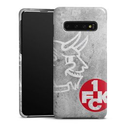 DeinDesign Galaxy S10 Handy Premium Case Smartphone Handyh&uuml;lle Schutzh&uuml;lle gl&auml;nzend 1. Fck Devil 1. Fc Kaiserslautern Premium Case