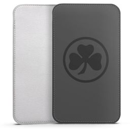 DeinDesign iPhone 16 Pro Max Handy H&uuml;lle Tasche Sleeve Socke Schutzh&uuml;lle Official Licensed Product Spvgg Greuther F&uuml;rth Clover Sleeve