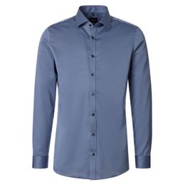Venti Herren Businesshemd "Venti Businesshemd extra langer Arm 69cm uni"blau, Gr. 41, unifarben, 100% Baumwolle, Hemden