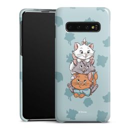 DeinDesign Galaxy S10 Handy Premium Case Smartphone Handyh&uuml;lle Schutzh&uuml;lle gl&auml;nzend Disney Aristocats Cat Premium Case