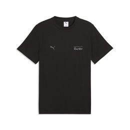 Puma Herren T-Shirt "PL ESS TEE"Puma schwarz, Gr. M, unifarben, Jersey, Obermaterial: 100% Baumwolle, Shirts, Kurzarm, klassisch, f&uuml;r