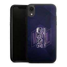 DeinDesign iPhone Xr Handy Premium Silikon H&uuml;lle Handyh&uuml;lle schwarz Case Vfl Osnabr&uuml;ck Sports Official Licensed Product Silikon Premium Case