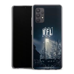 DeinDesign Galaxy A32 4G Handy Silikon H&uuml;lle Case transparent Handyh&uuml;lle Soccer Vfl Osnabr&uuml;ck Official Licensed Product Silikon Case