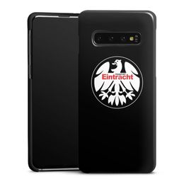 DeinDesign Galaxy S10 Handy Premium Case Smartphone Handyh&uuml;lle Schutzh&uuml;lle gl&auml;nzend Eintracht Frankfurt Sge Official Licensed Product Premium Case