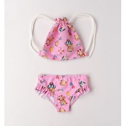 IDO Kinder Badeanzug "BABY GIRL ACCESSORIES"pink, multicolour, Gr. 104, Polyester, Badeanz&uuml;ge