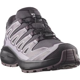 Salomon Kinder Outdoorschuh "XA PRO WP J", Gr. 32nine iron, excalibur, cosmic sky, Synthetik, Textil, Schuhe, wasserdicht