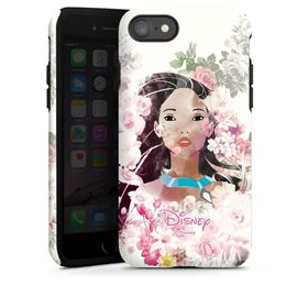 DeinDesign iPhone SE (2020) Handy Panzer Handyh&uuml;lle robuste Outdoor H&uuml;lle Schutzh&uuml;lle gl&auml;nzend Disney Official Licensed Product Pocahontas Tough Case